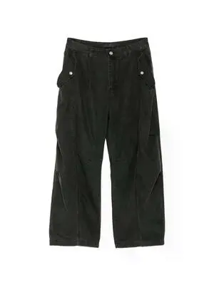 JUUN.J Logo-patch Jeans - Black