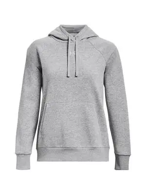 Under Armour Rival Raglan-sleeve Hoodie - Grey