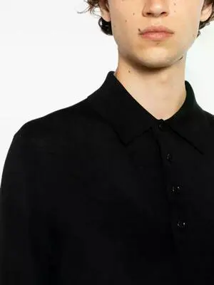 TOM FORD Long-sleeve Polo Shirt