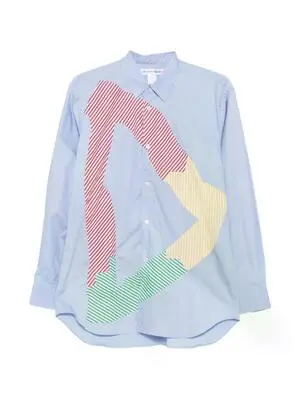 Comme Des Garçons Button-up Shirt - Blue