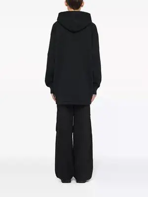 JIL SANDER Logo-embroidered Cotton Hoodie
