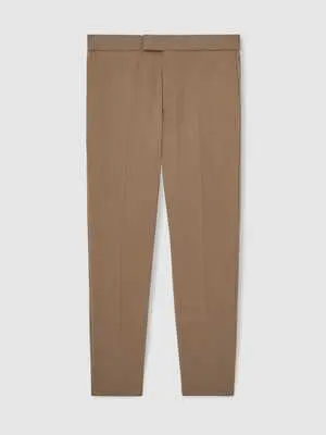 REISS Stretch Slim-fit Drawstring Trousers