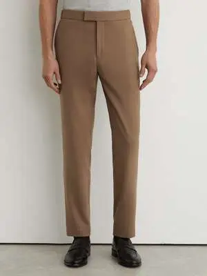 REISS Stretch Slim-fit Drawstring Trousers