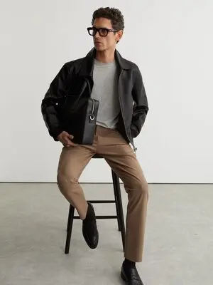 REISS Stretch Slim-fit Drawstring Trousers