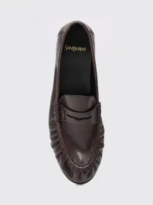 Saint Laurent Le Loafer Penny Loafers In Calfskin With Monogram