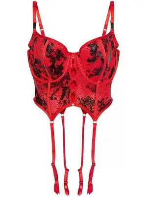 DIESEL® X Savage Fenty Metallic-effect Bustier