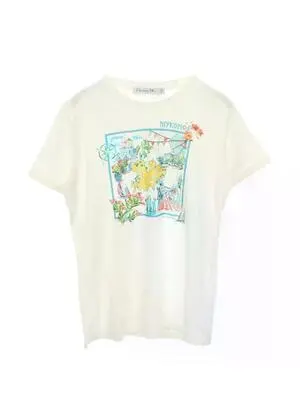 Dior 2010s Souvenir-print T-shirt - Neutrals