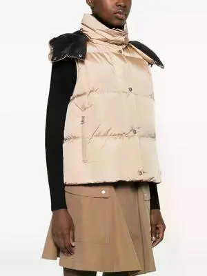 Moncler Macareux Padded Gilet - Neutrals
