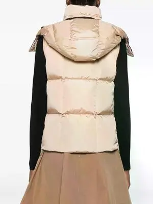 Moncler Macareux Padded Gilet - Neutrals