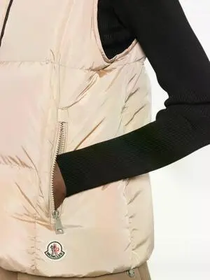 Moncler Macareux Padded Gilet - Neutrals