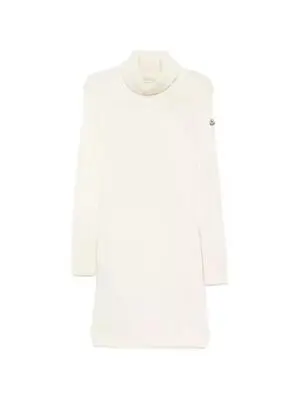 Moncler Cable-knit Roll-neck Sweat - Neutrals