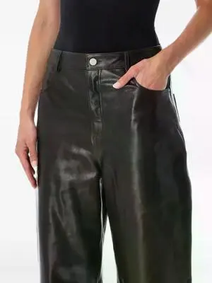 ARMA Ece Leather Barrel Trousers