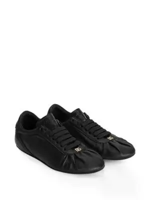 Dolce & Gabbana Ballet Sneakers In Calfskin