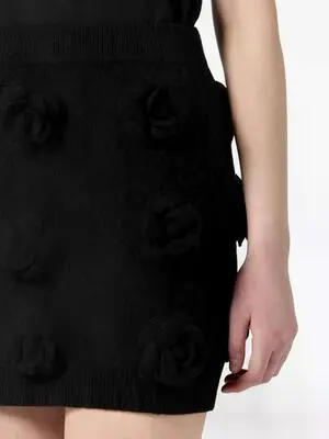 Philipp Plein Floral-detail Mini Skirt