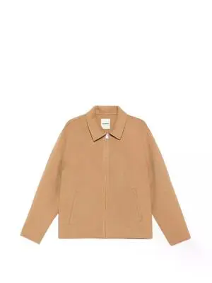 Sandro Zip-up Jacket - Brown