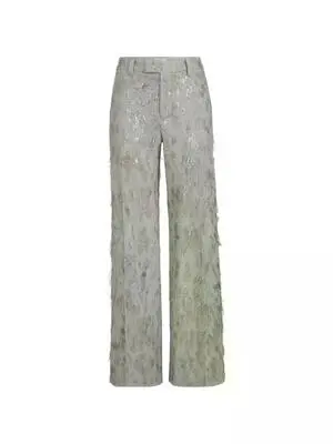 Brunello Cucinelli Embroidered Pants For Women