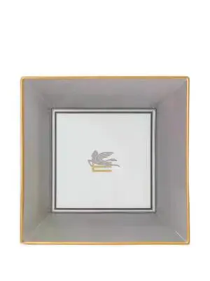 Etro Pegasus Porcelain Tray - Grey