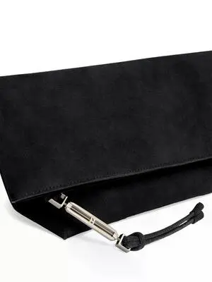 Dsquared2 Suede Foldover Clutch