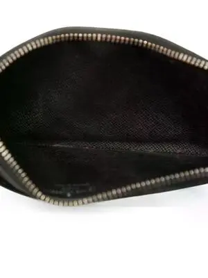 LOUIS VUITTON 2021-2026 Monogram Eclipse Reverse Taigarama Coin Card Holder