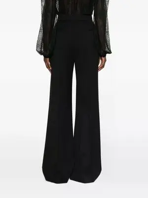 ANIYE BY Tailored Trousers With Silver-tone Logo Plaque