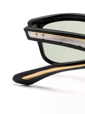 JACQUES MARIE MAGE Wayfarer-frame Sunglasses