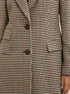 REISS Wool-blend Single-breasted Coat - Beige/brown