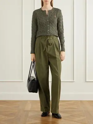 Polo Ralph Lauren Cable-knit Cotton Cardigan