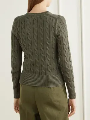 Polo Ralph Lauren Cable-knit Cotton Cardigan