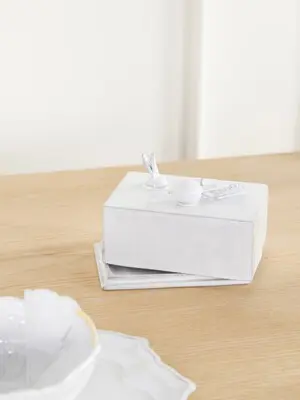 ASTIER DE VILLATTE Radish Porcelain Butter Dish