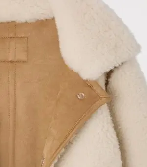 Bonpoint Faux Shearling Coat