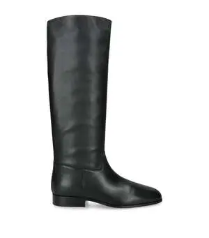 HERBERT LEVINE Leather Knee-high Boots