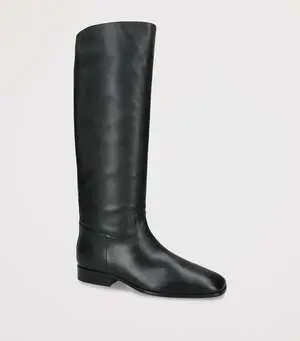 HERBERT LEVINE Leather Knee-high Boots