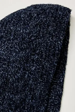 Free People Cloud Cable Hood - Indigo