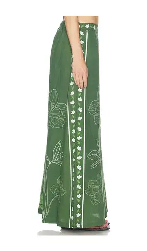 Verandah Magnolia Flared Pants In . Also