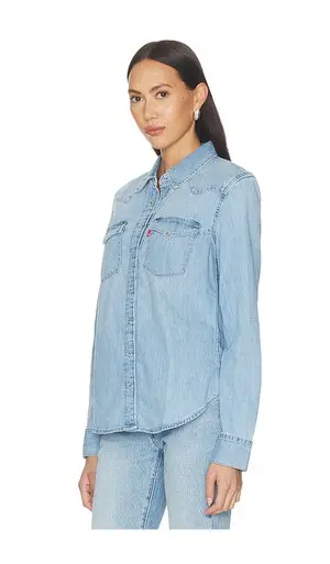 LEVI'S Heritage Western Denim Shirt In . Also