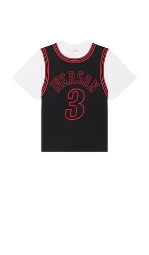 Mitchell & Ness Nba Allen Iverson Best In Class Short Sleeve Jersey In . Also