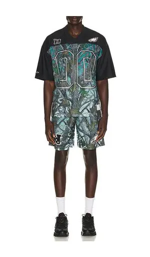 Mitchell & Ness Nfl Philadelphia Eagles Quiet Blaze Mesh Jersey In . Also