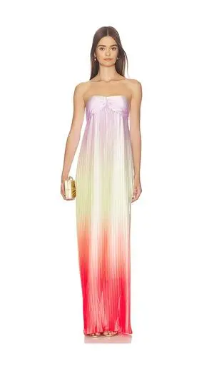 LOVERS AND FRIENDS Georgia Maxi Dress In . Also - Multi