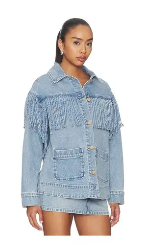 Show Me Your Mumu Ojai Fringe Jacket