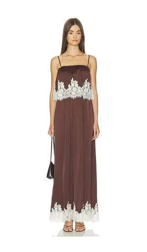 Show Me Your Mumu Emmylou Maxi Dress In . Also - Brown