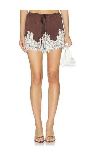 Show Me Your Mumu Sandra Shorts In . Also - Brown
