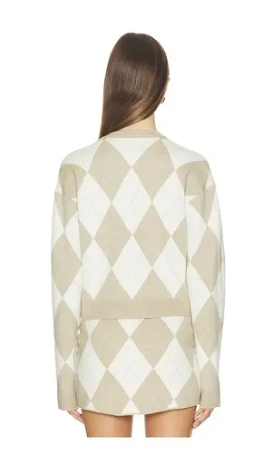 Show Me Your Mumu Argyle Cardigan