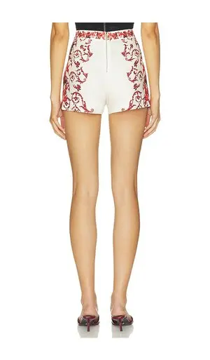 Alice + Olivia Hera Back Zip Short In . Also