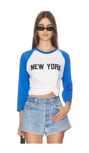 DEPARTURE New York Baseball Tee In . Also - Blue