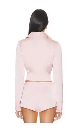 BY.DYLN X Revolve Myka Shirt - Pink
