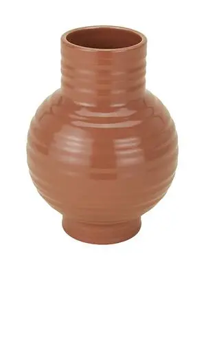 HAWKINS NEW YORK Large Essential Ceramic Vase - Red