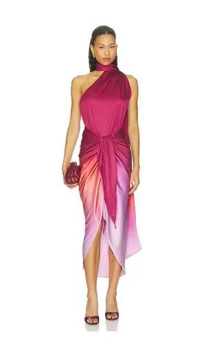 BAOBAB Lora Maxi Dress In . Also - Red