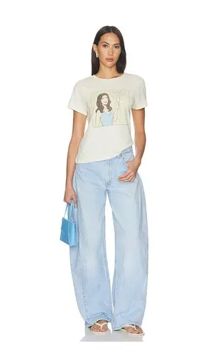 RE/DONE Classic Tee 5 O'clock In . Also