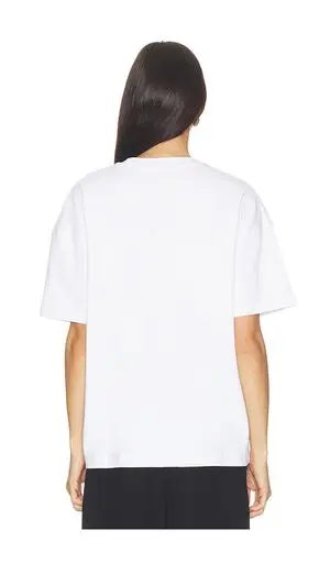 PERFECTWHITETEE Camryn Oversized Heavy Cotton Tee In . Also
