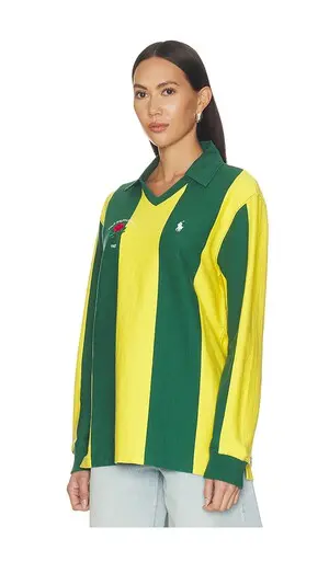 Polo Ralph Lauren Rugby Jersey Long Sleeve Polo Collar Pullover In . Also